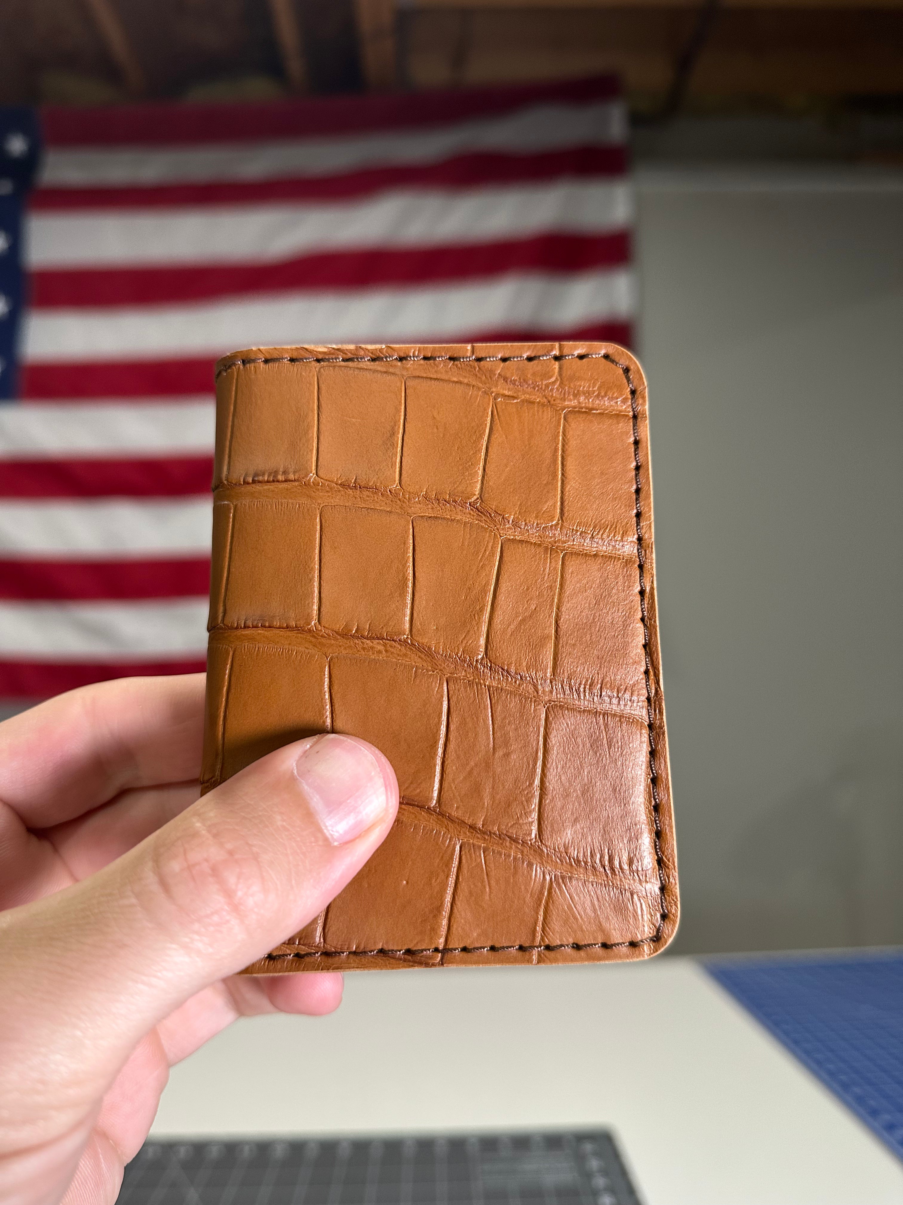 Alligator Wallet#N#– MorrisonMade Leather