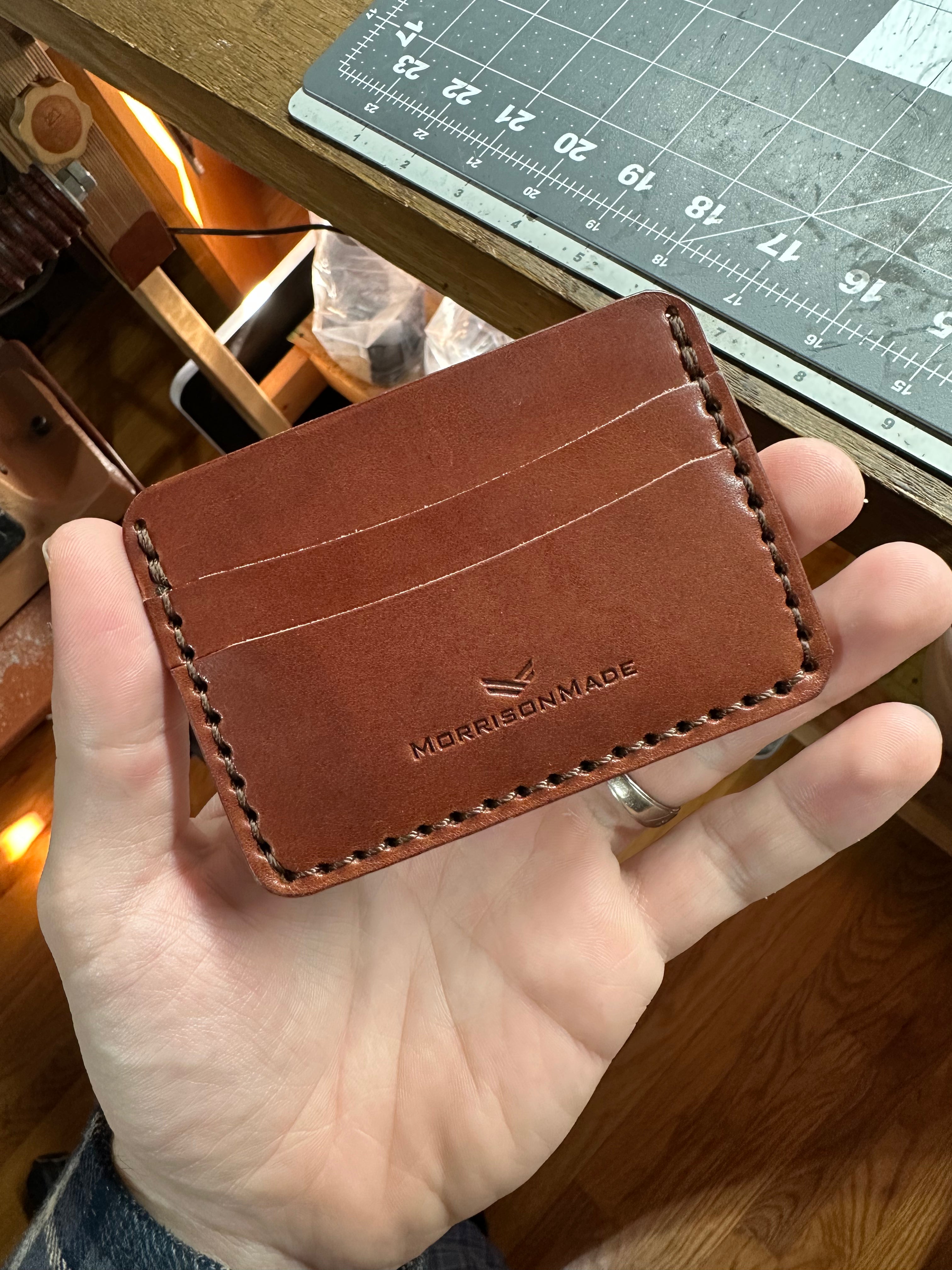 Medium Brown 5 Pocket Minimalist – MorrisonMade Leather